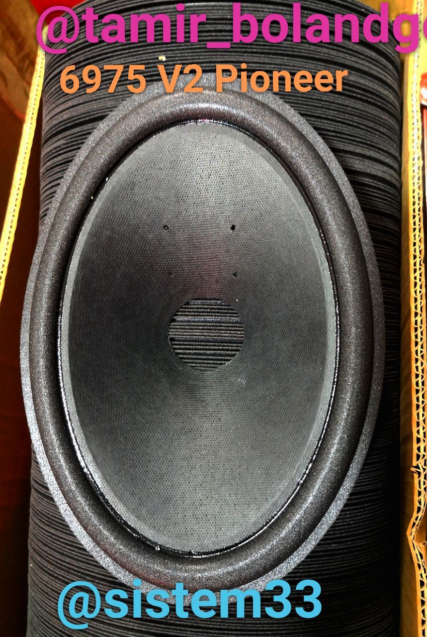 دیافراگم باند 6975 V2 صفحه اسپیکر ووفر 6975V2 پایونیر 2020
